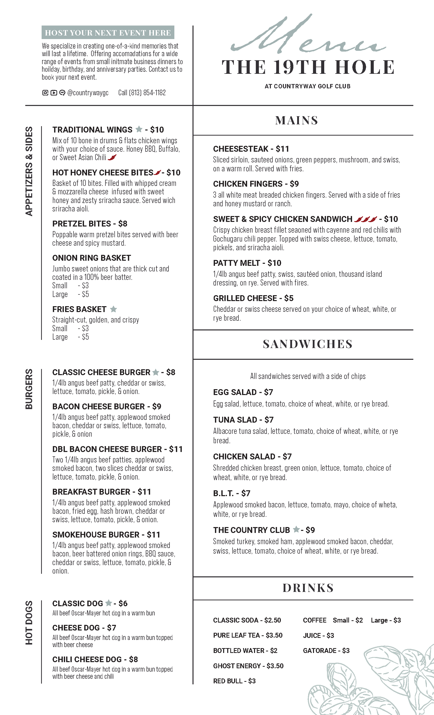 The 19TH Hole at Countryway - Countryway Golf Club